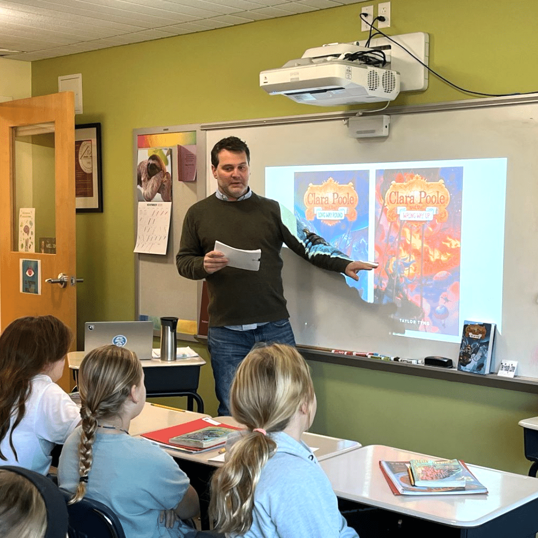 DCD Author Visit with Taylor Tyng! - Dedham Country Day School
